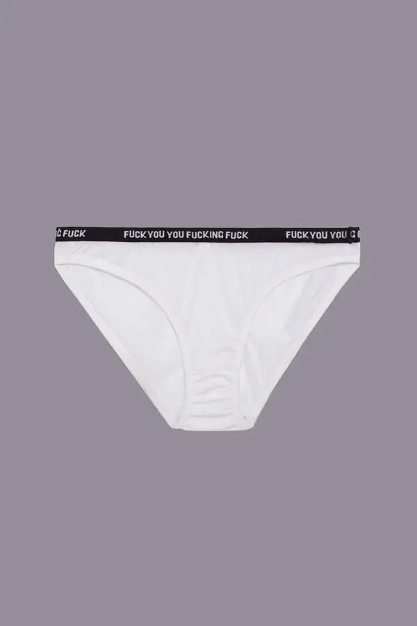 R13 Classic Panty - White