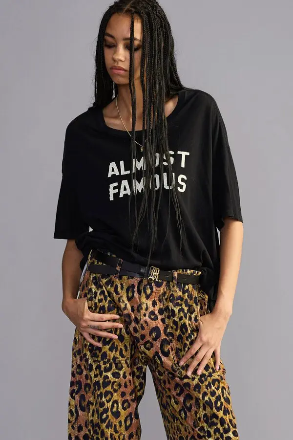 R13 Almost Famous Relaxed T