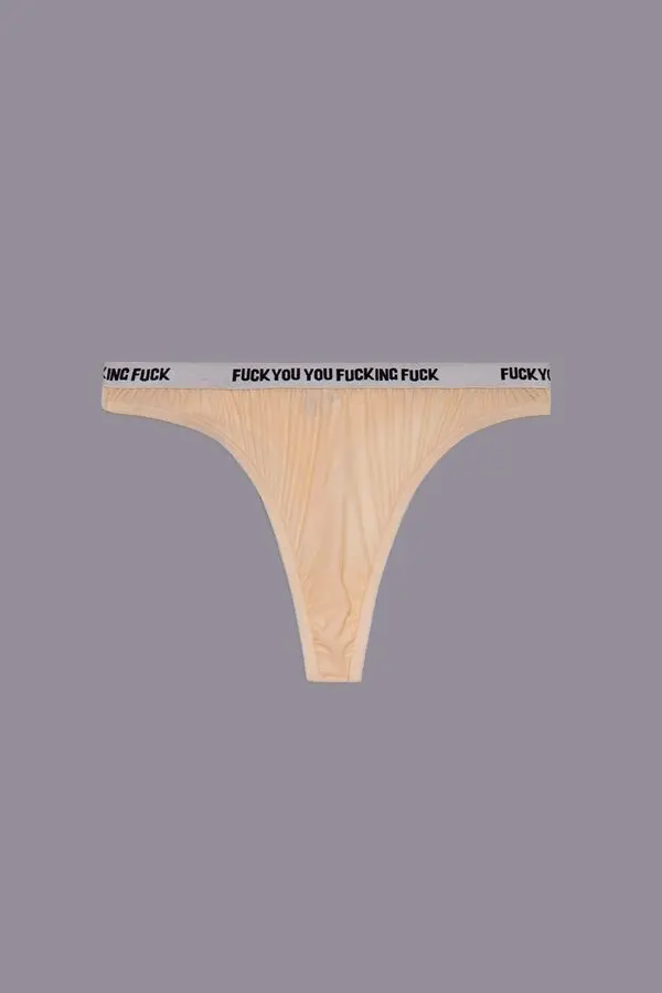 R13 Thong - Nude
