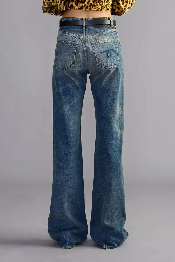 R13 Jane Jean - Bowery Indigo