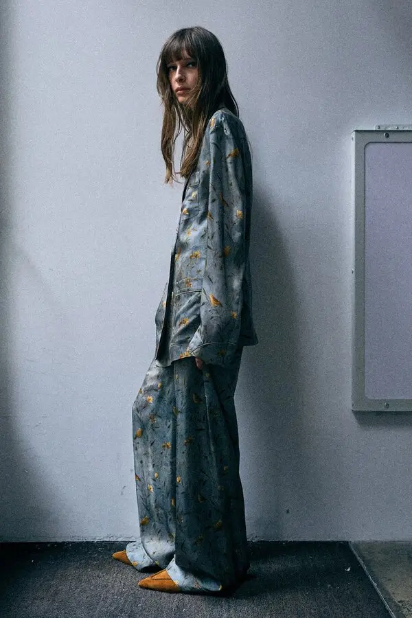 R13 Elastic Waist Darcy Flare Pj Pant
