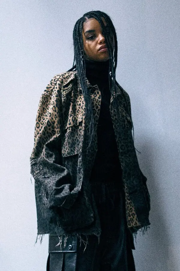 R13 Shredded Abu Jacket