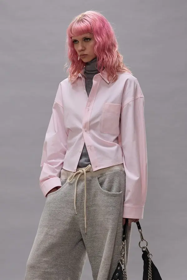R13 Split Hem Boyfriend Shirt
