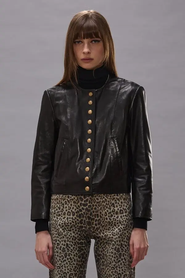 R13 Front Snap Jacket