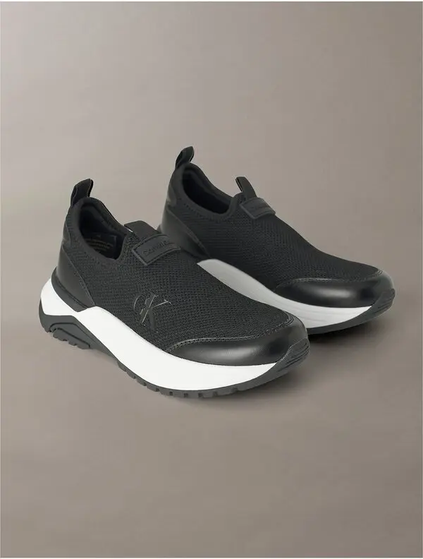 Calvin Klein Ablea Knit Sneaker - Black