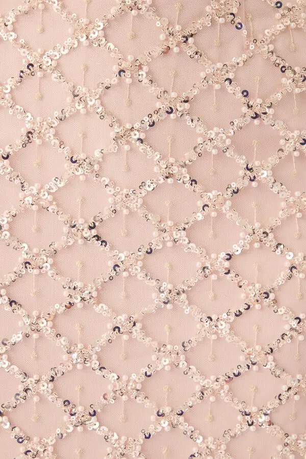 SAU LEE Amal Beaded Dress