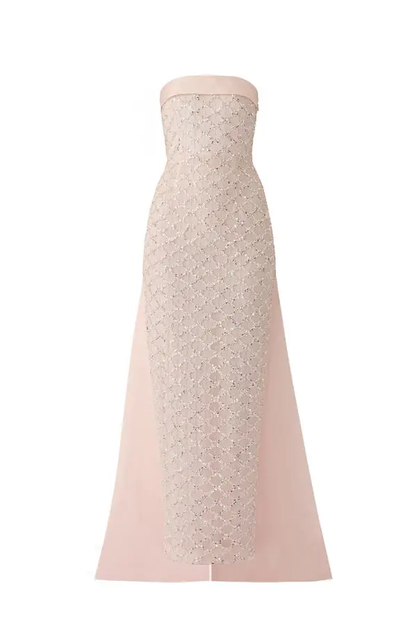 SAU LEE Amal Beaded Dress