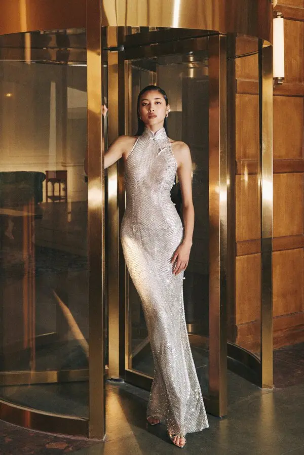 SAU LEE Shao Crystal Dress