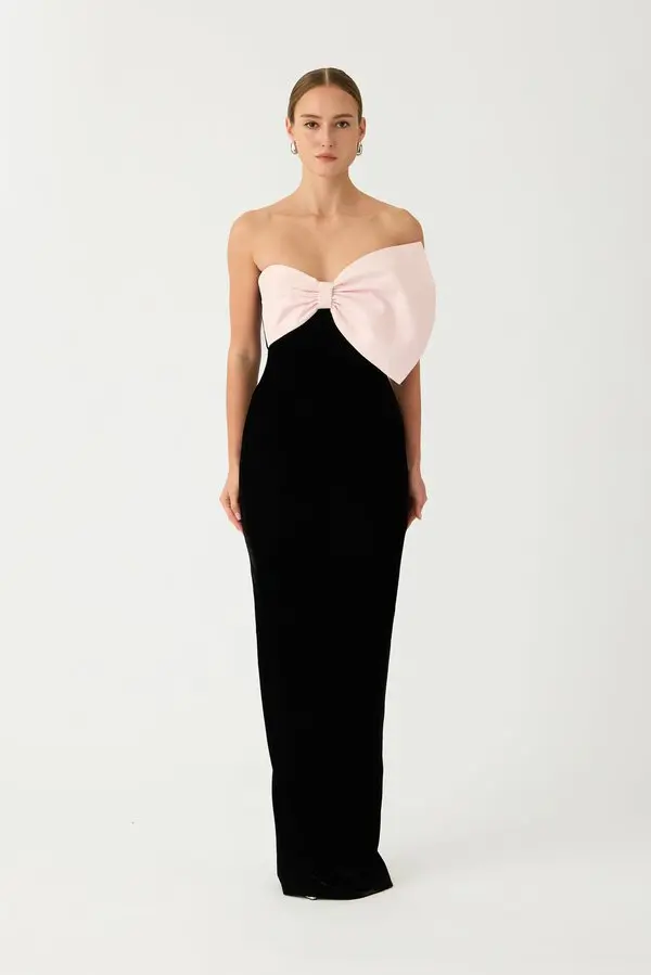 SAU LEE Eleanor Velvet Gown