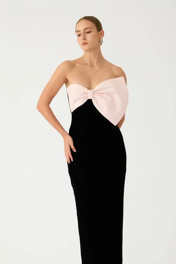 SAU LEE Eleanor Velvet Gown