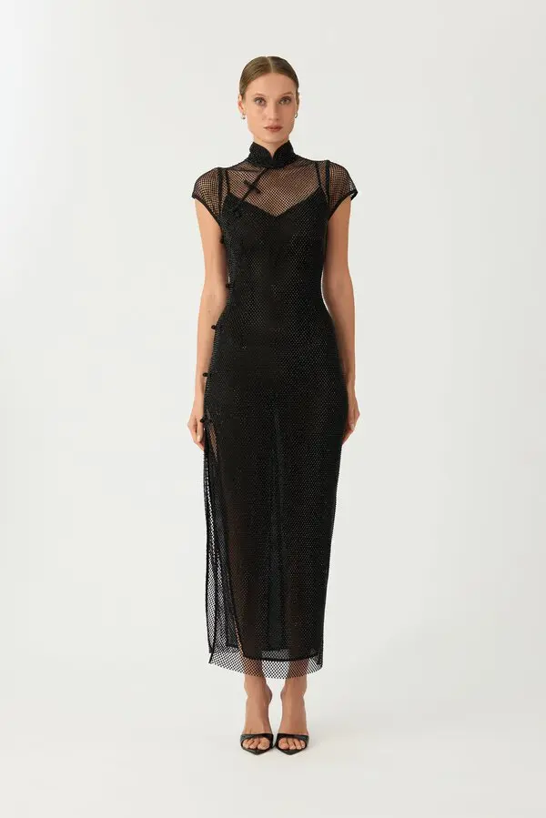 SAU LEE Ann Crystal Dress