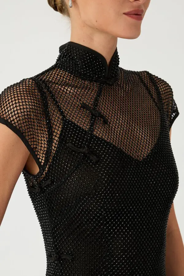 SAU LEE Ann Crystal Dress
