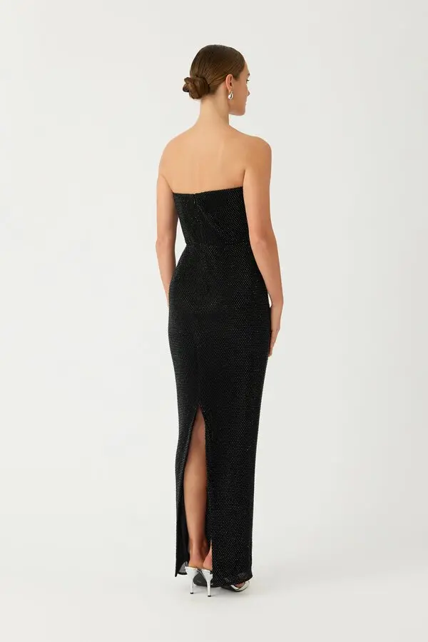 SAU LEE Vesper Crystal Gown