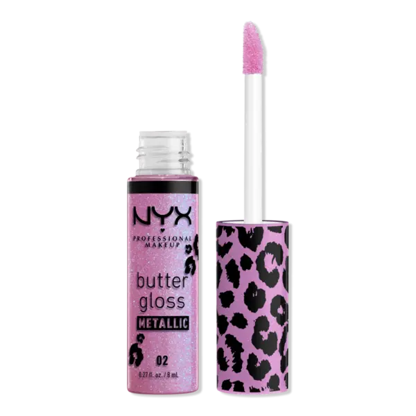 NYX PROFESSIONAL MAKEUP Party Animals Butter Gloss Metallic - Violet Vixen