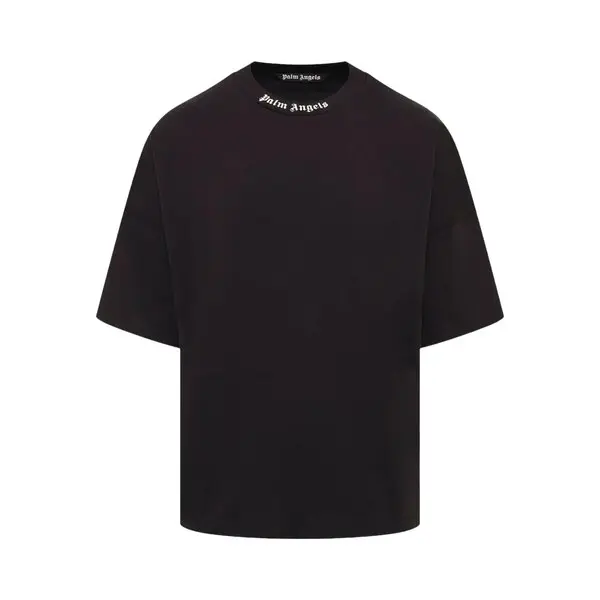 Palm Angels Classic Logo Over Tee /off White