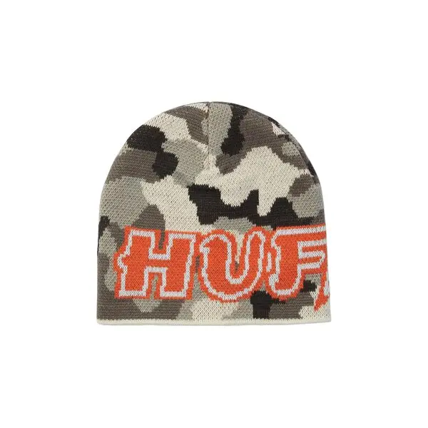 HUF Galaxy Skull Beanie 'camo - Brown