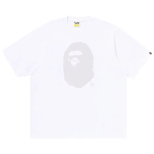 A BATHING APE Tonal Ape Head Relaxed Fit Tee