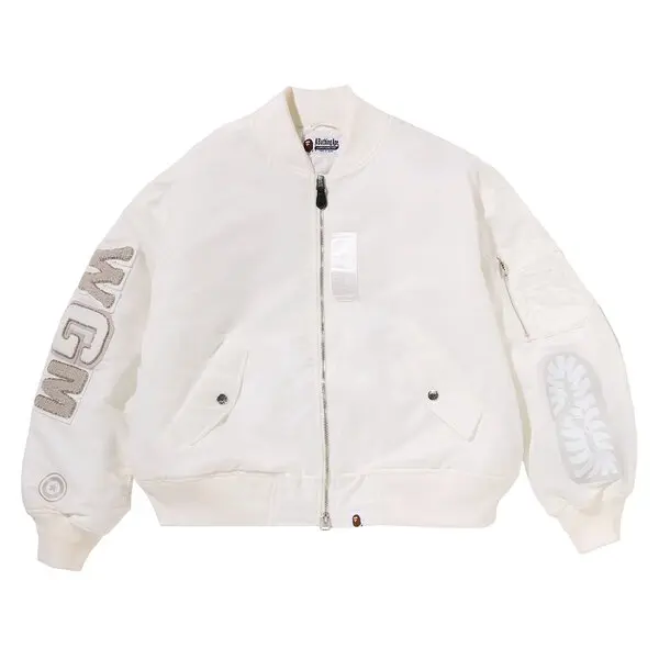 A BATHING APE Oversized Shark Ma-1 Jacket
