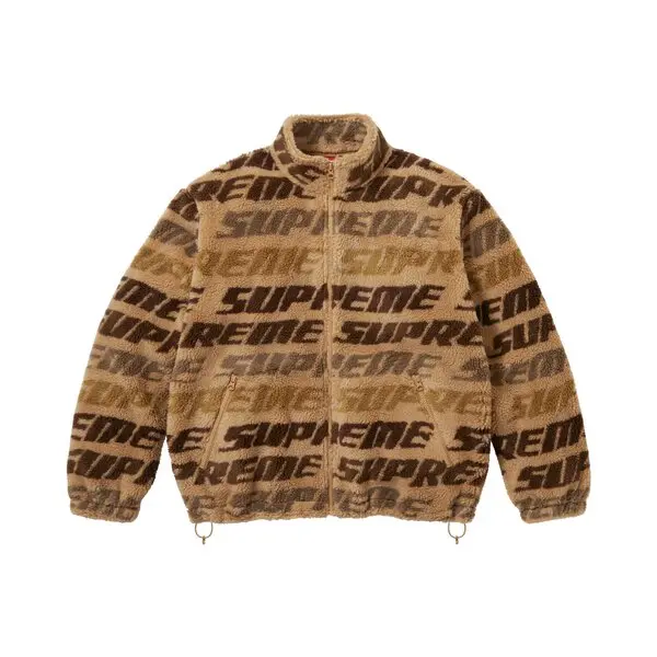 Supreme Repeat Jacquard Fleece Jacket