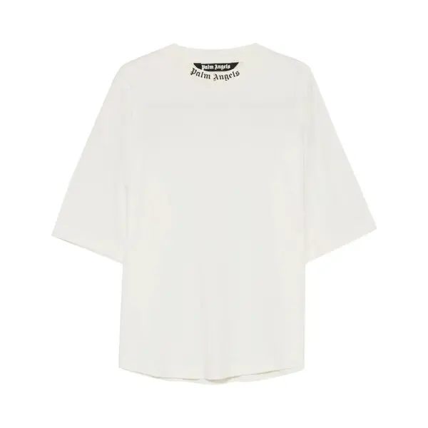 Palm Angels Classic Logo Over Tee 'off /black