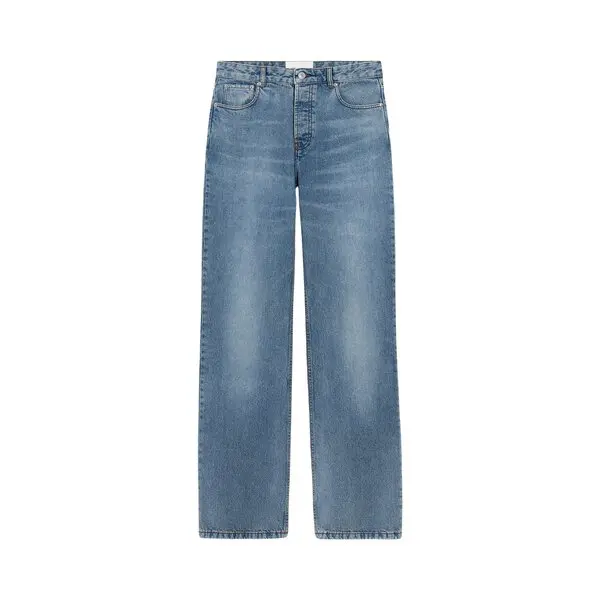 AMI Paris Large Fit Jeans 'bleu Used