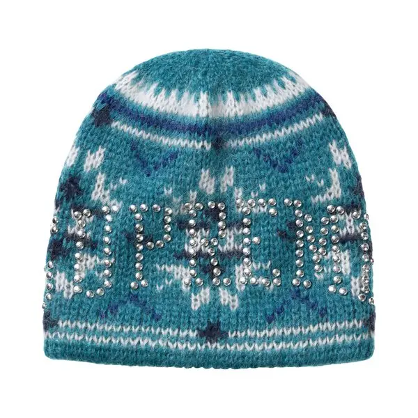 Supreme Studded Fair Isle Beanie