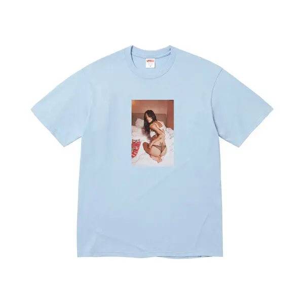 Supreme X Larry Clark Neighbor Tee 'powder - Blue