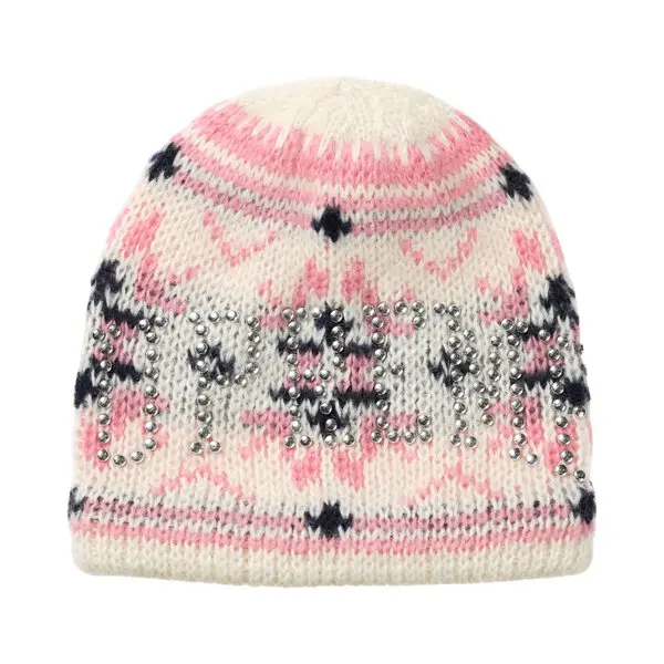 Supreme Studded Fair Isle Beanie