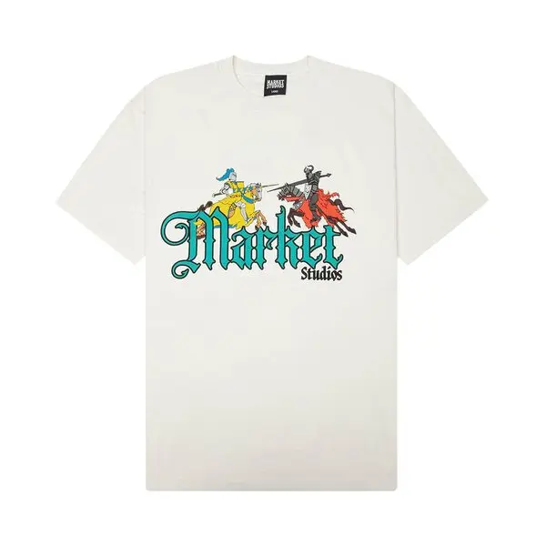 MARKET Jousting Duel T-shirt /red