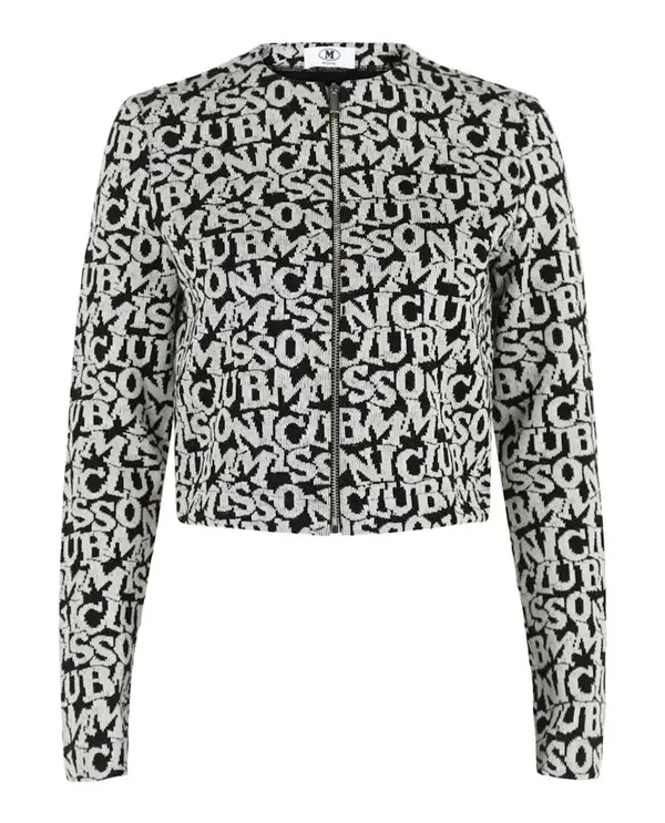 Missoni Logo Patterned Jacket