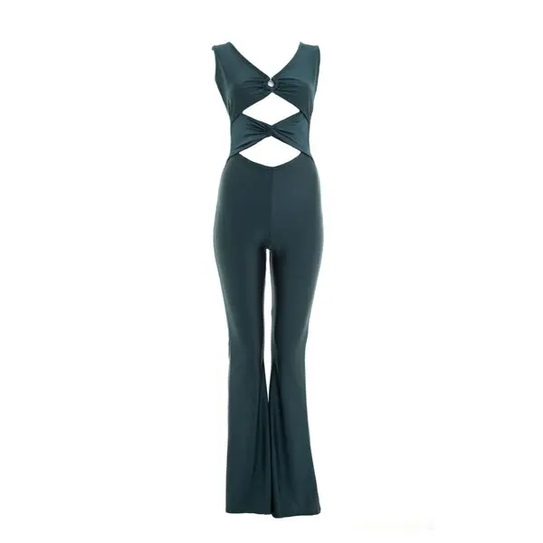 CHIARELLA Talia Jumpsuit Jade - Green