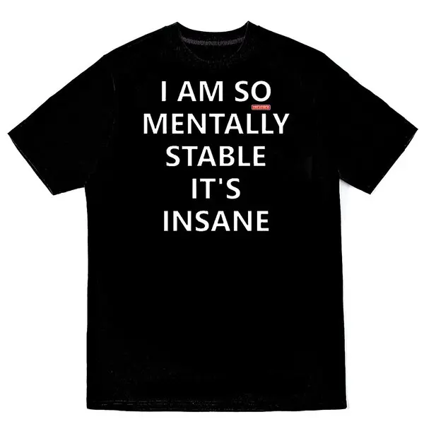 VERYRARE So Mentally Stable Tee - Black