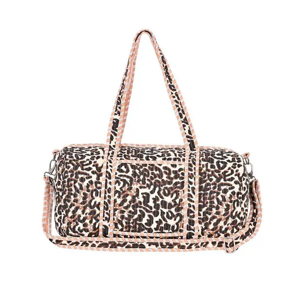CYC Neutrals The Leopard Print Cotton Weekender
