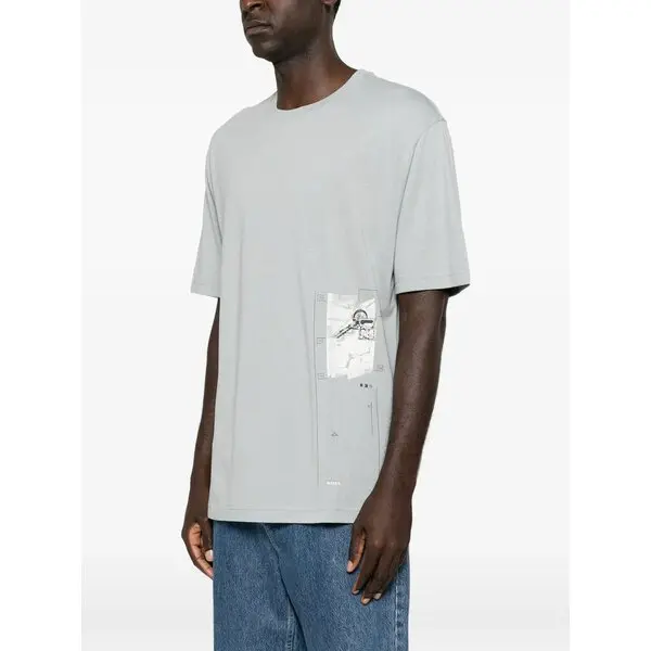 BOSS Grey T-shirts & Vests T-shirts