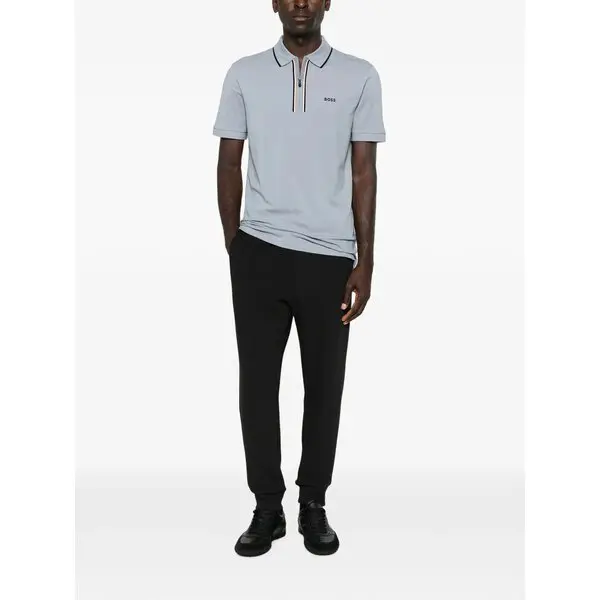 BOSS Grey Polo Shirts