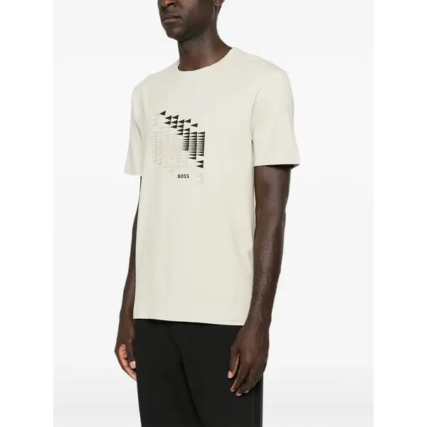 BOSS Neutrals T-shirts & Vests T-shirts