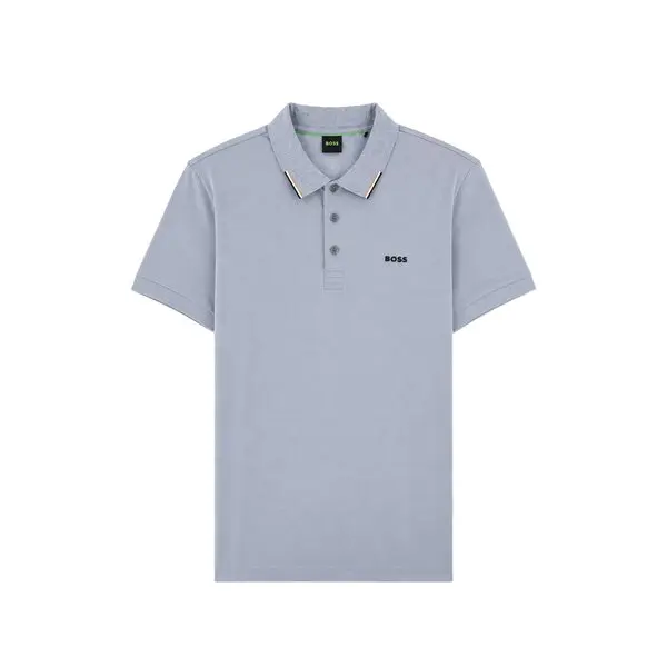 BOSS Grey Polo Shirts