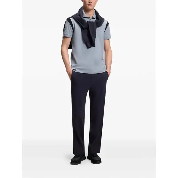 BOSS Grey Polo Shirts - Gray
