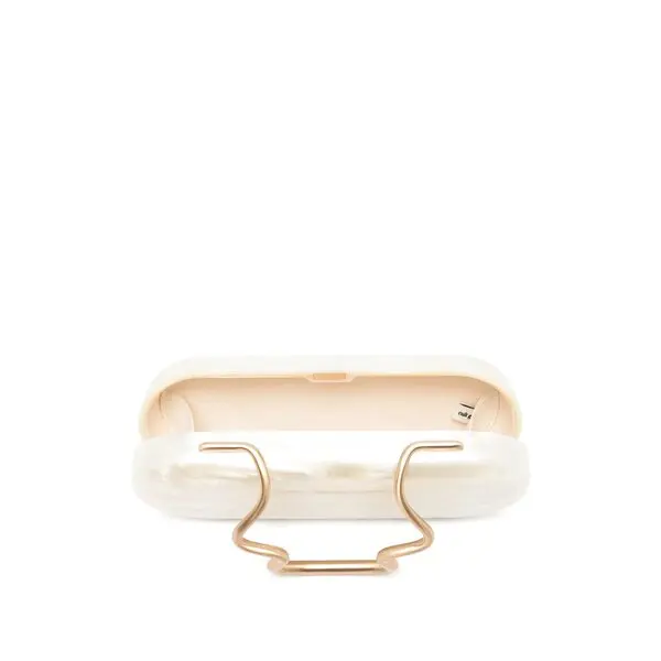 Cult Gaia Neutrals Clutch Bags - Cream