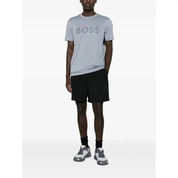 BOSS Grey T-shirts & Vests T-shirts - Gray