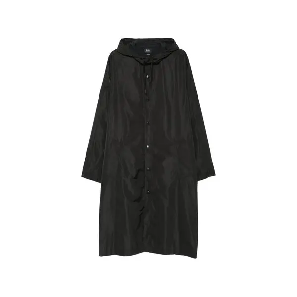 A.p.c. Coats Raincoats - Black