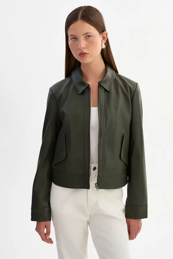 LAMARQUE Tess Leather Jacket - One-color
