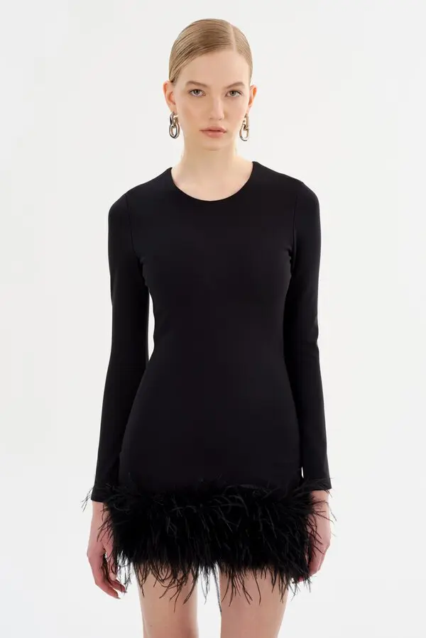 LAMARQUE Bahira Mini Dress - Black