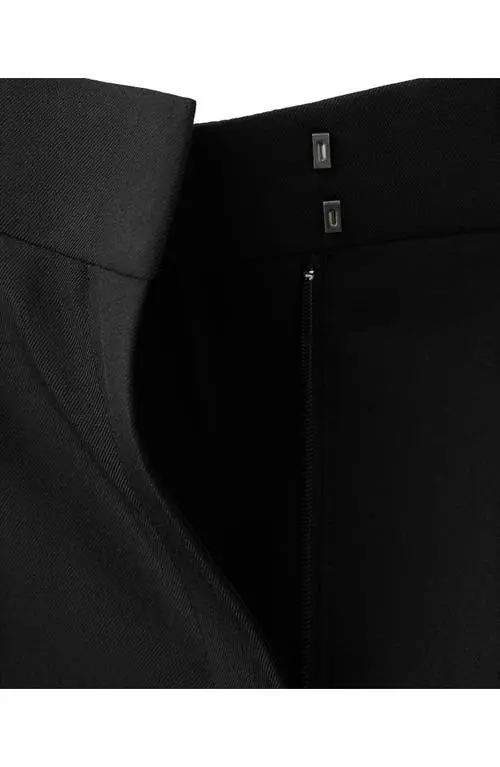 Mango Roma Straight Leg Tailored Trousers