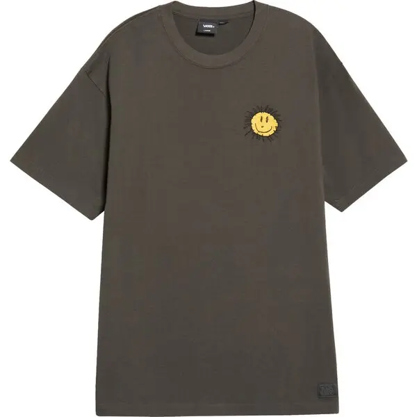 VANS Checkerboard Behaviour Cotton Graphic T-shirt