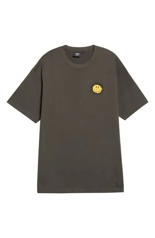 VANS Checkerboard Behaviour Cotton Graphic T-shirt