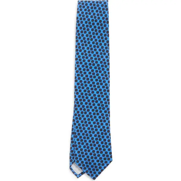 J. MUESER Floral Silk Tie