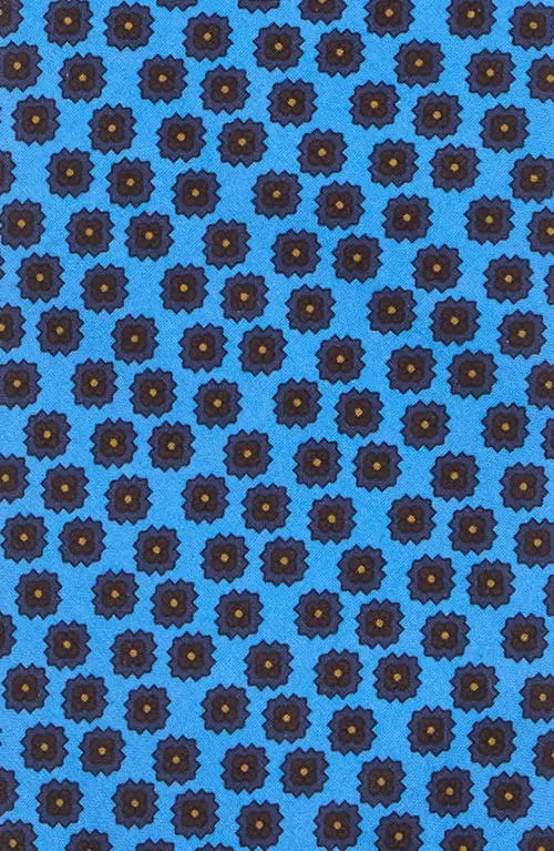 J. MUESER Floral Silk Tie