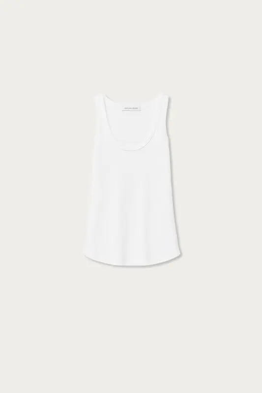 Iris Von Arnim Jersey Top - White