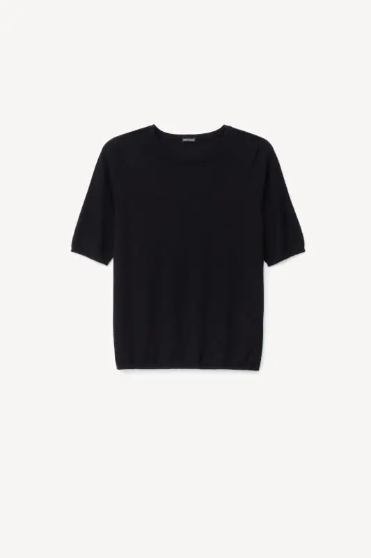 Iris Von Arnim Superfine Cashmere T-shirt - Navy